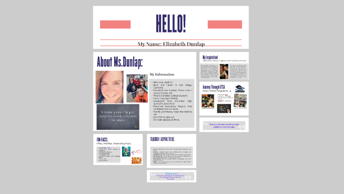 Ms. Dunlap by Elizabeth Dunlap on Prezi