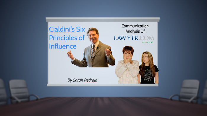 Cialdini Six Principles of Influence by sarah pedraja on Prezi