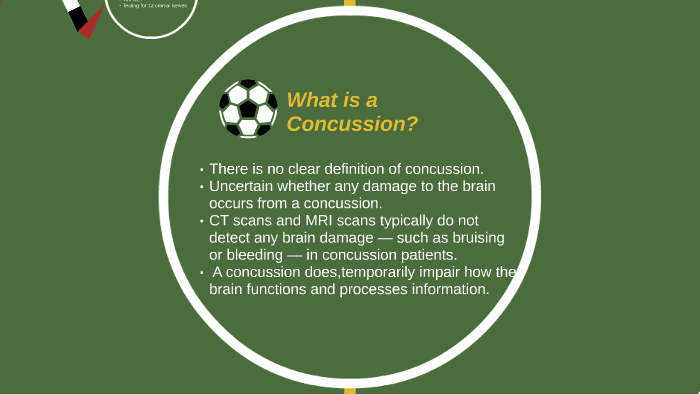 Tests we use to determine a concussion. by Mariah Martinez on Prezi