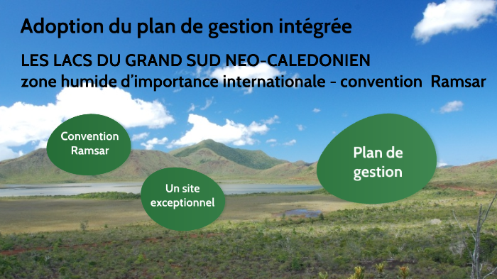 Plan de gestion intégrée - les lacs du Grand Sud néocalédonien by ...