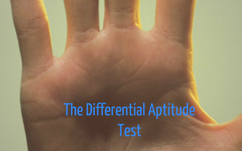 The Differential Aptitude Test: Measuring Learner's Potential by JC De ...