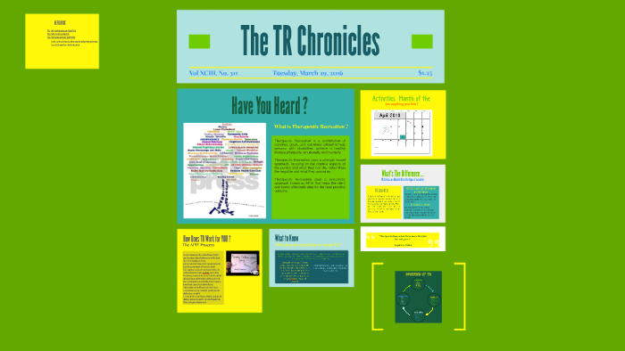 The TR Chronicles by Michala McGee on Prezi