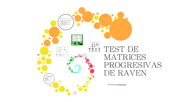 TEST DE MATRICES PROGRESIVAS DE RAVEN by Ana Santamaría on Prezi