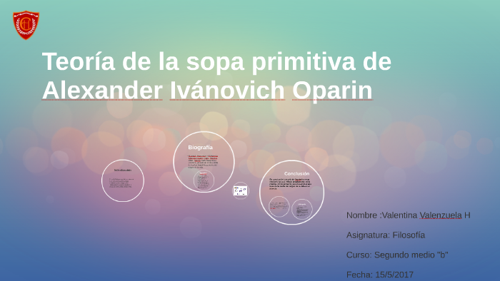 la sopa primitiva by Valentina Javiera Valenzuela Herrera on Prezi