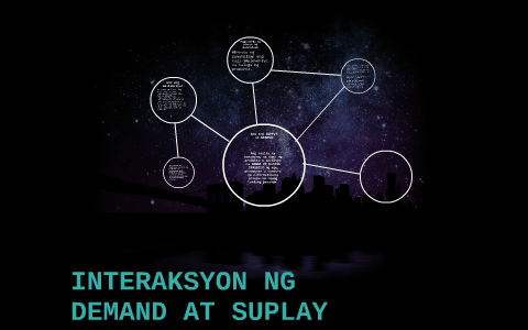 INTERAKSYON NG DEMAND AT SUPLAY by althea cueto on Prezi