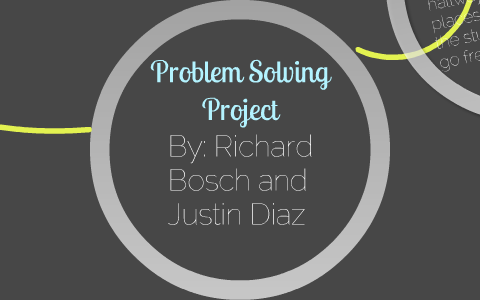Problem solving by Richard Bosch on Prezi