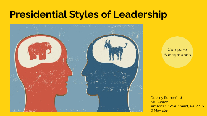 Presidential Styles of Leadership by Destiny Rutherford on Prezi