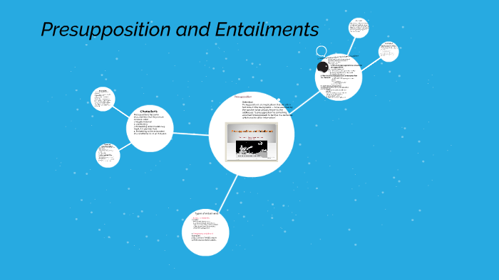 Presupposition and Entailments by on Prezi
