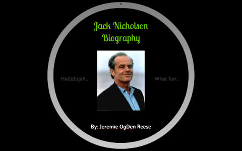 Jack Nicholson by Jeremie Reese on Prezi