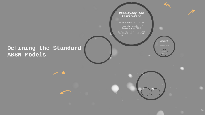 Defining the Standard ABSN Models by Sara Kanoun on Prezi