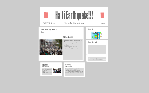 Haiti Earthquake!!! by Brandon Patten on Prezi