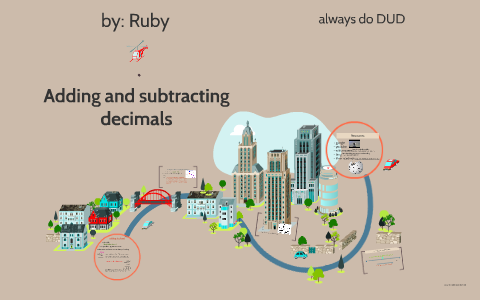 Adding and subtracting deciamals by ruby coleman on Prezi