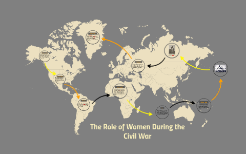the role of women during the civil war by Corbitt Dobozin