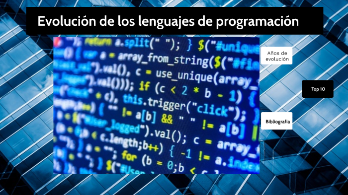 Evolución de los lenguajes de programacion by carlos alvarez on Prezi