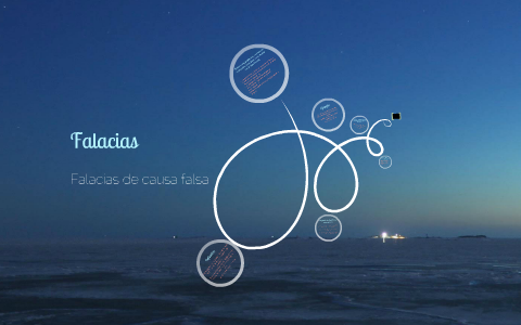 Falacia de causa falsa by Francisco Oliver Cahum on Prezi