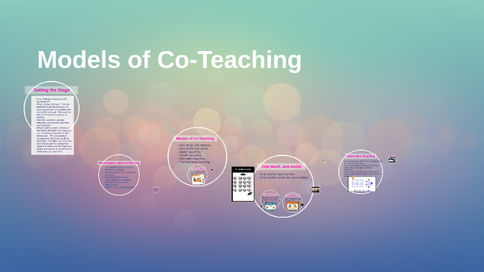 Models of Co-Teaching by Meagan Towle on Prezi