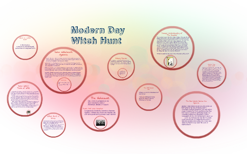 Modern Day Witch Hunt by shania lehew on Prezi