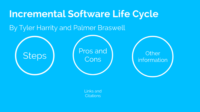 Incremental Software Life Cycle by Tyler Harrity on Prezi