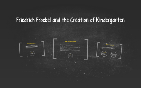 Friedrich Froebel's Contribution to Kindergarten by Cassie Walden on Prezi
