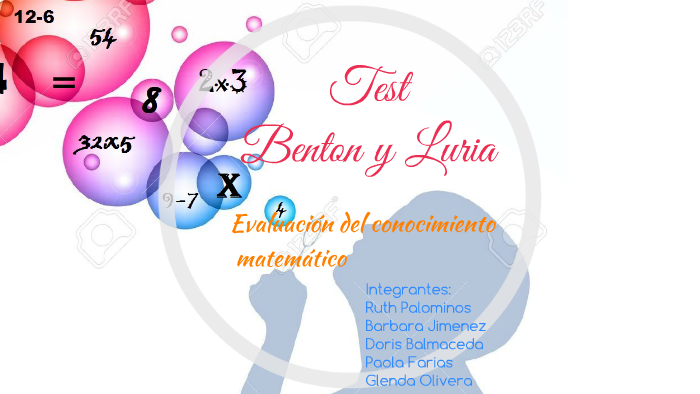Test Benton y Luria by Paola Farías Reyes on Prezi