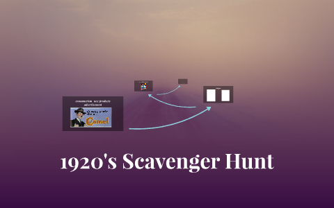 1920's Scavenger Hunt by Christopher Allicock on Prezi