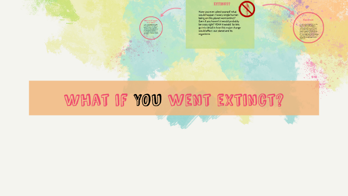 What if humans went extinct? by Hannah Foust on Prezi