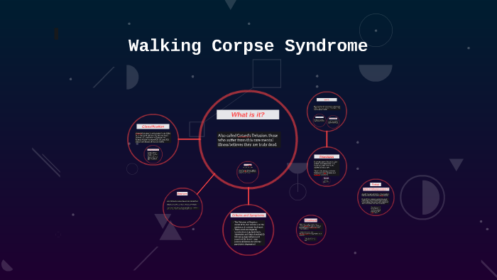 Walking Corpse Syndrome by on Prezi