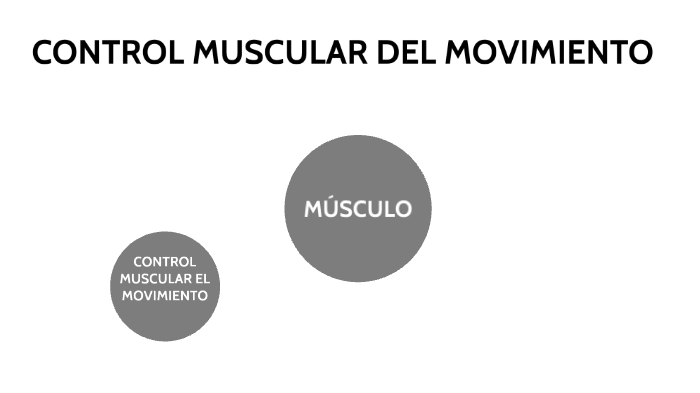CONTROL MUSCULAR DEL MOVIMIENTO by DANIEL DUARTE on Prezi