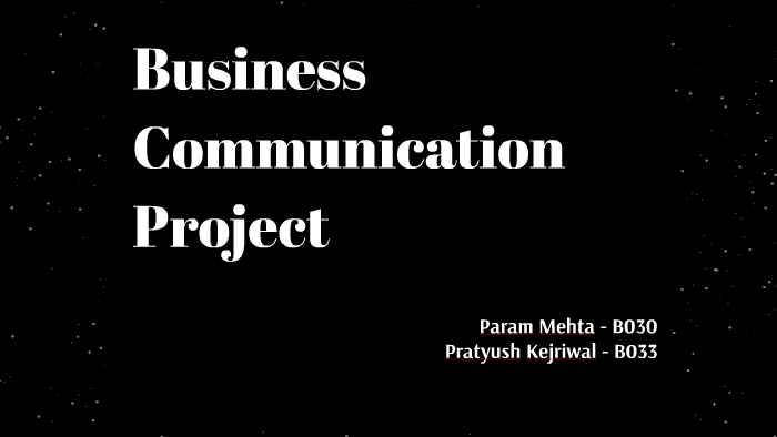 Introduction of Compay by Param Mehta on Prezi