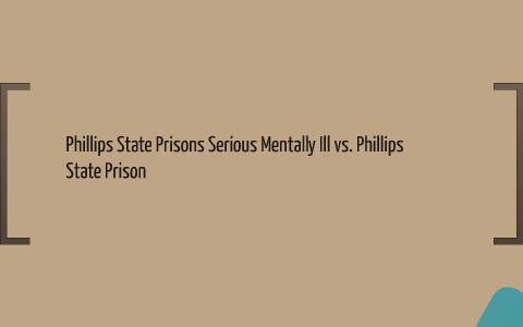 Phillips State Prisons incarcerees vs. Phillips State Prison by Jamie ...