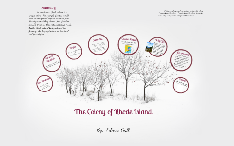 The Colony of Rhode Island by Olivia Gall on Prezi