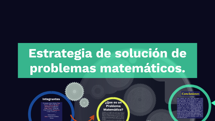 Estrategias de solución de problemas matemáticos. by Fernando Robles on ...