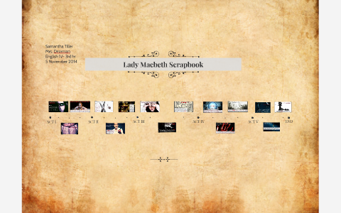 Lady Macbeth Scrapbook by Sam Tiller on Prezi