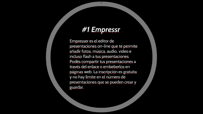 #1 Empressr by DANIEL TABARES on Prezi