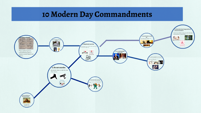 10 modern day commandments by Alyson giuntoli on Prezi