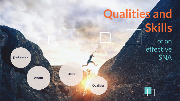 Qualities and skills of effective SNA by Blanka Kane on Prezi