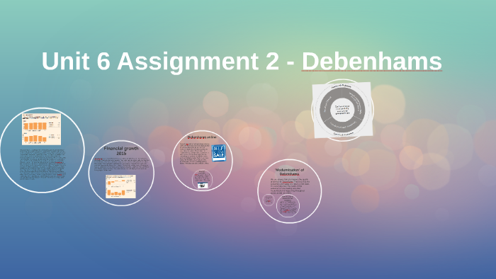 Unit 6 Assignment 2 - Debenhams by Chloe Stewart on Prezi