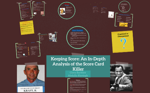 Forensic Psychology-Serial Killer Analysis by Ciara Barkley