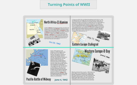Turning Points of WWI by alyssa g