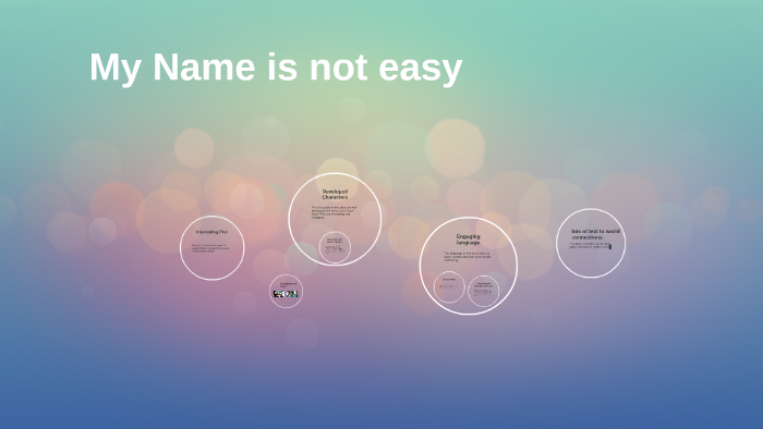 My Name is not easy by Atticus Biggins on Prezi