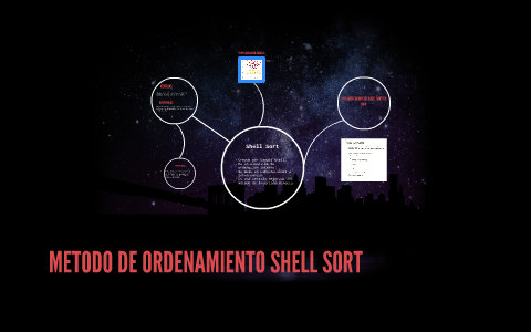 METODO DE ORDENAMIENTO SHELL SORT by Joshtyn Mejias on Prezi