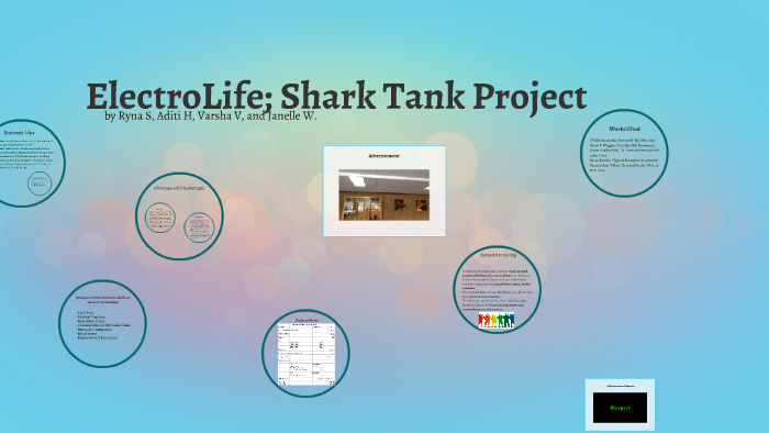 Shark Tank Project by Varsha V on Prezi