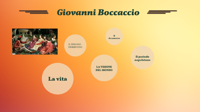 Giovanni Boccaccio by giorgia lo piccolo on Prezi