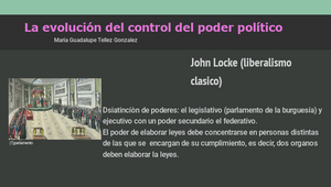 La evolución del control del poder político by Guadalupe Téllez on ...