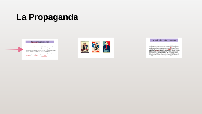 La Propaganda by Juan Sebastian