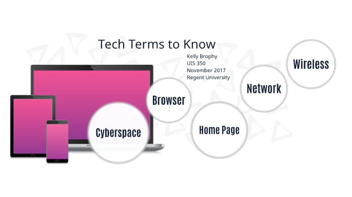 Tech Terms to Know by Kelly Brophy on Prezi