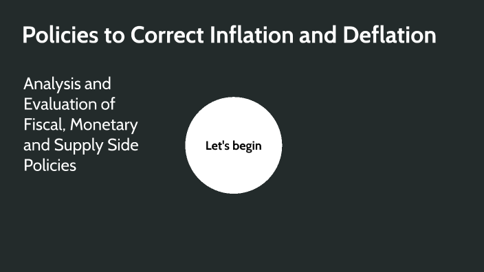Policies to Correct Inflation and Deflation by Francisco Laranjo on Prezi