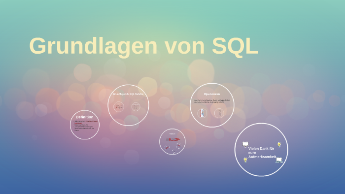 Grundlagen von SQL by Karina Stommel on Prezi