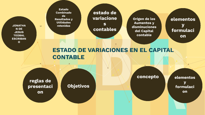 ESTADO DE VARIACIONES EN EL CAPITAL CONTABLE by JONATHAN DE JESUS ...