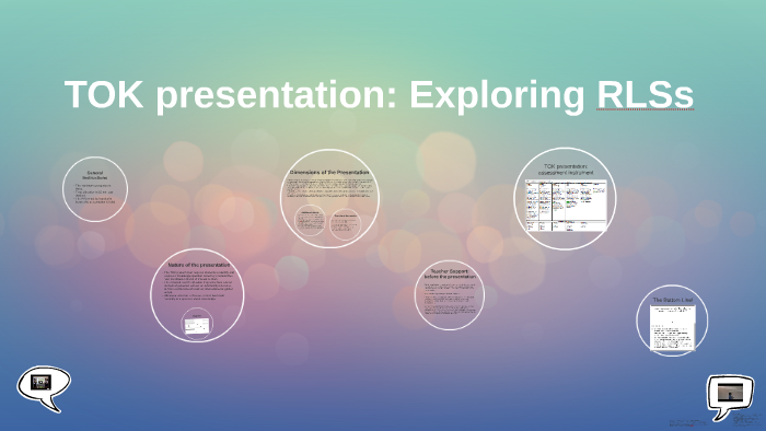 TOK Presentation guidelines and examples by Khalida Qattash on Prezi